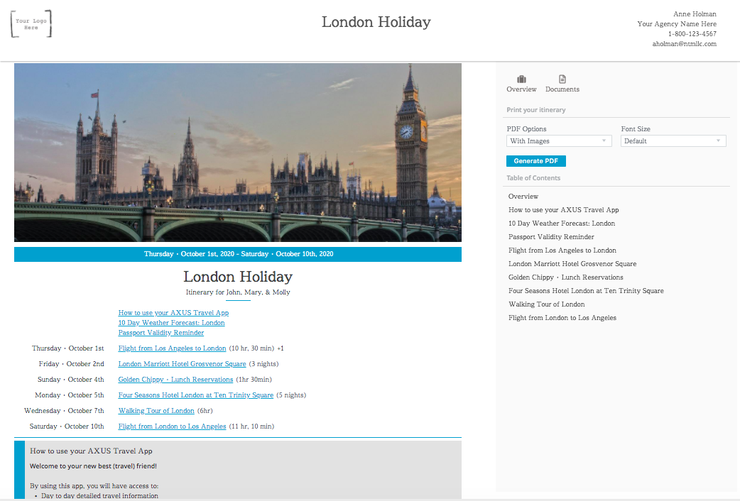 AXUS Basic & Advanced Trainings – AXUS Travel App
