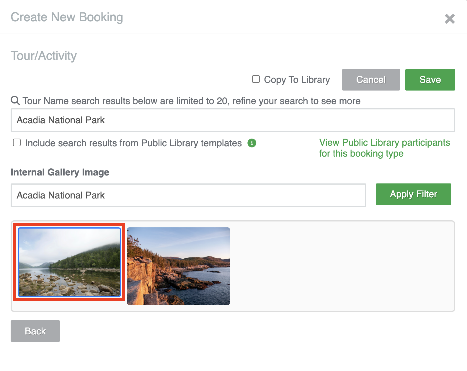 Internal Image Gallery - BETA – AXUS Travel App